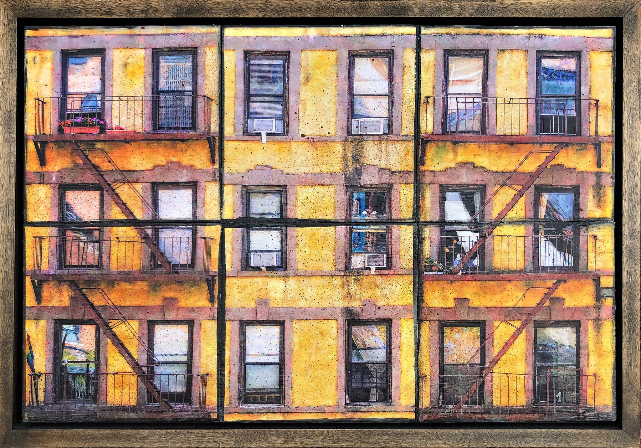 "Chelsea Windows" by Stan Susky – The Dizzy Gypsy Art Gallery
